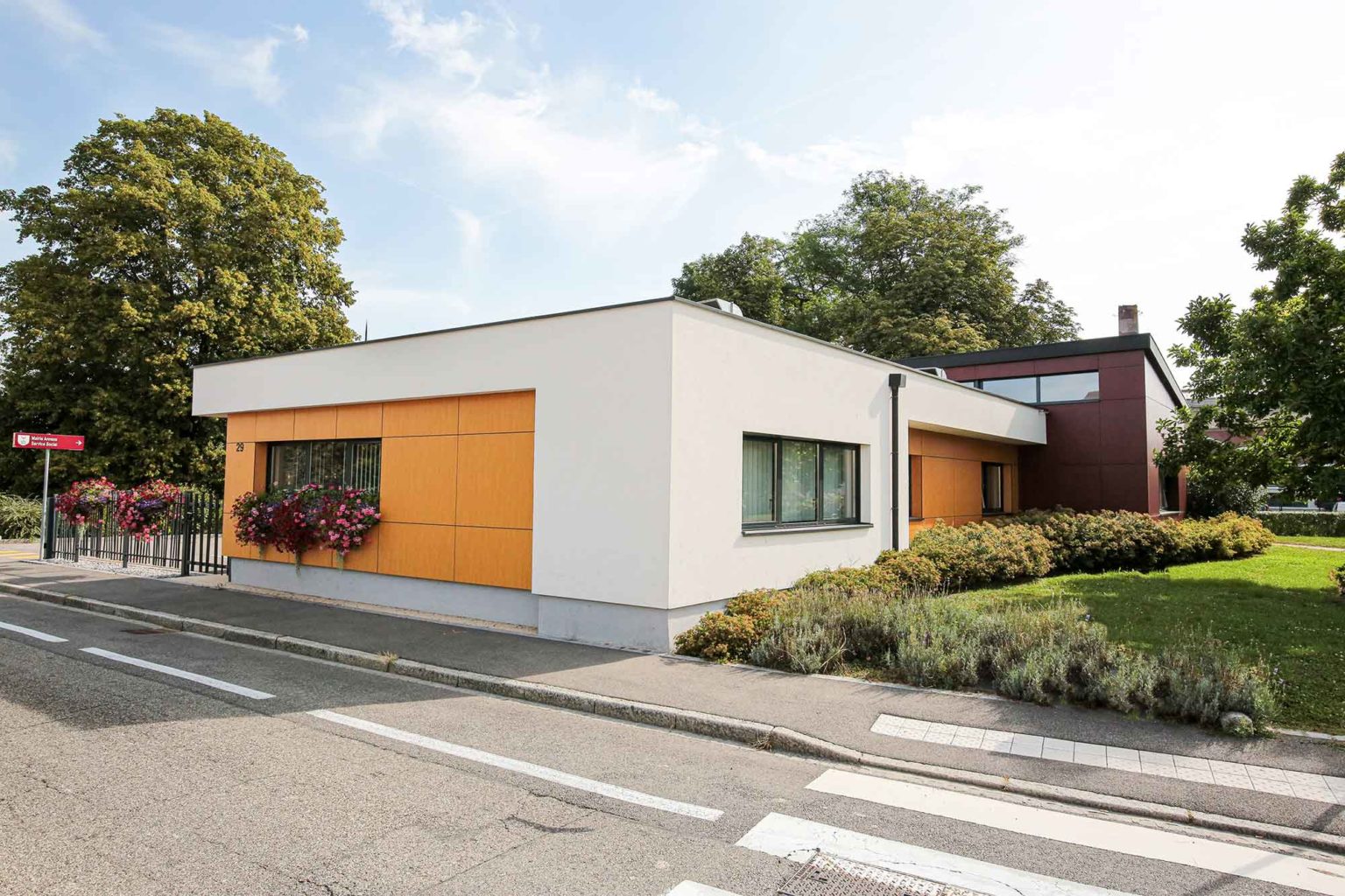 Construction de la Mairie annexe de Sausheim - Cabinet d'architectes ...